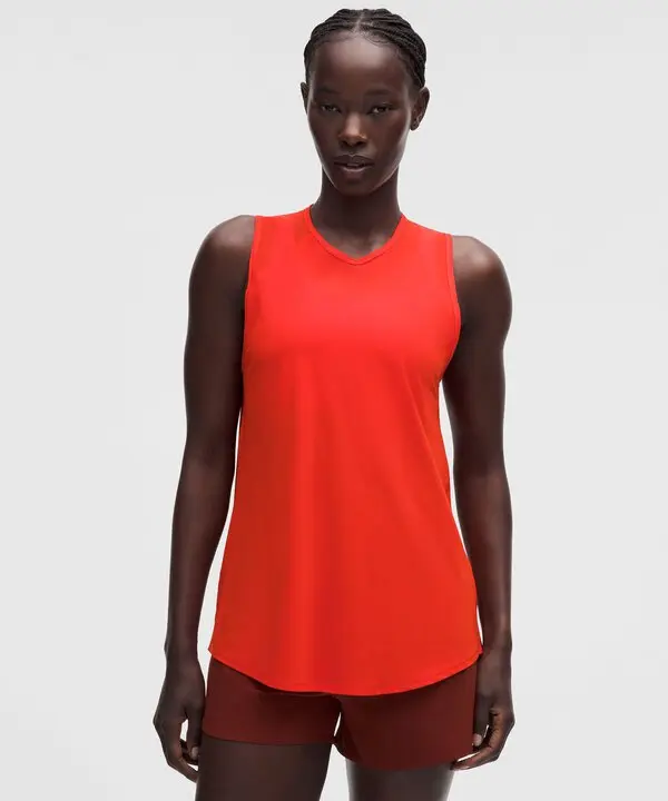 Lululemon Sculpt Tank Top - Cherry Ember
