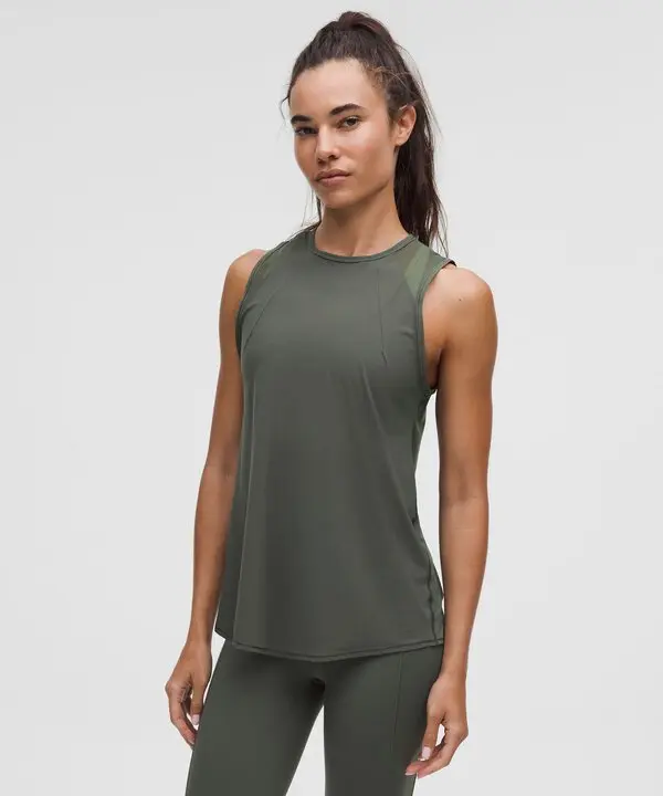Lululemon Sculpt Tank Top - Palm Deco