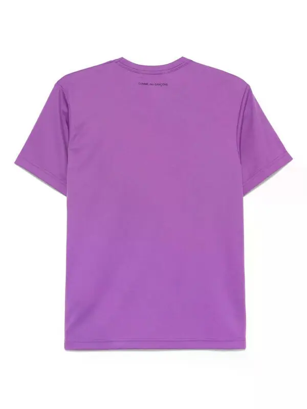 Comme Des Garçons Crew-neck T-shirt - Purple