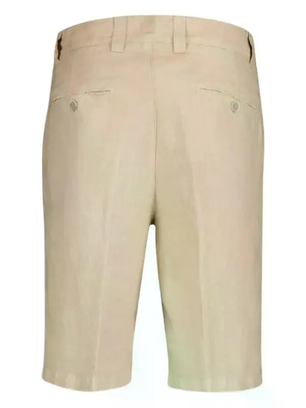 120% Lino Linen Bermuda Shorts