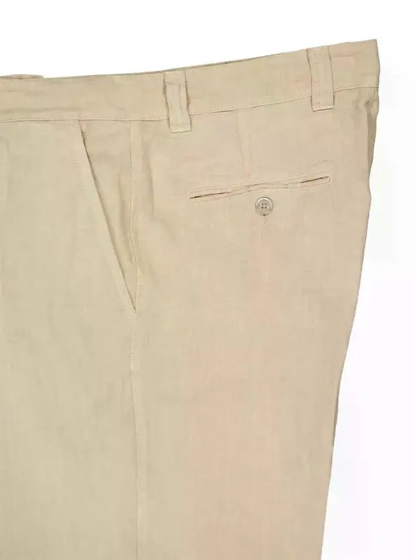 120% Lino Linen Bermuda Shorts
