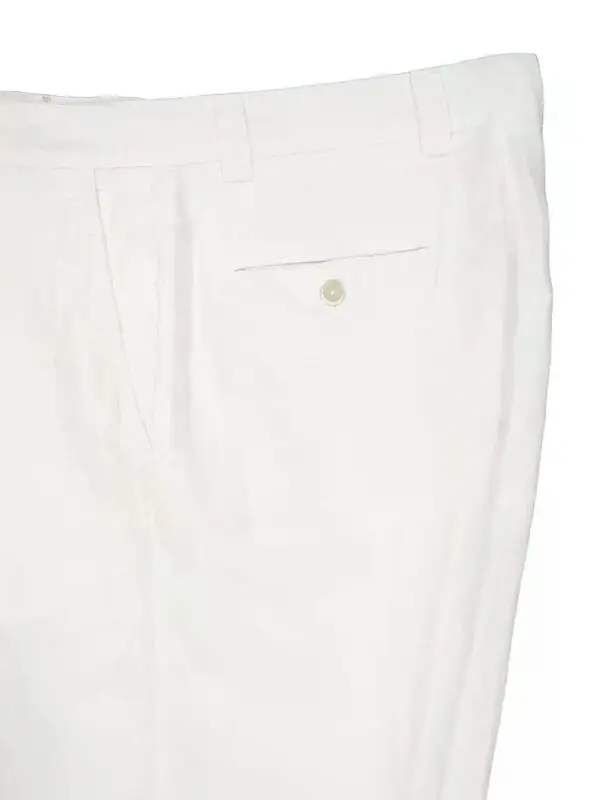 120% Lino Linen Bermuda Shorts