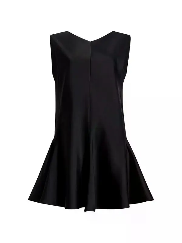 Khaite Mel Mini Dress - Black