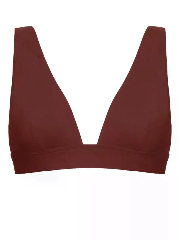 ERES Chrome Bikini Top - Brown