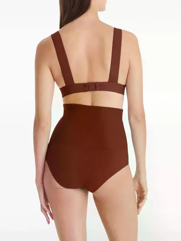 ERES Chrome Bikini Top - Brown