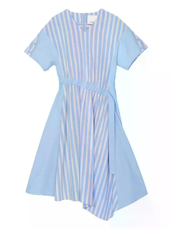 3.1 Phillip Lim Striped Asymmetric Dress