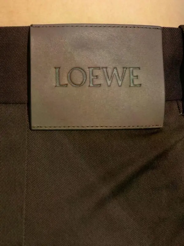 Loewe Cotton Wide-leg Trousers