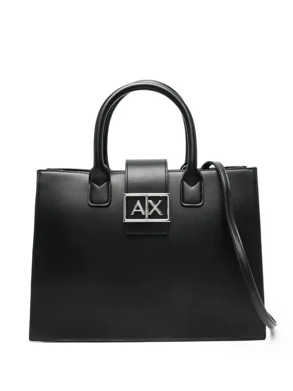 Armani Exchange Logo-plaque Tote
