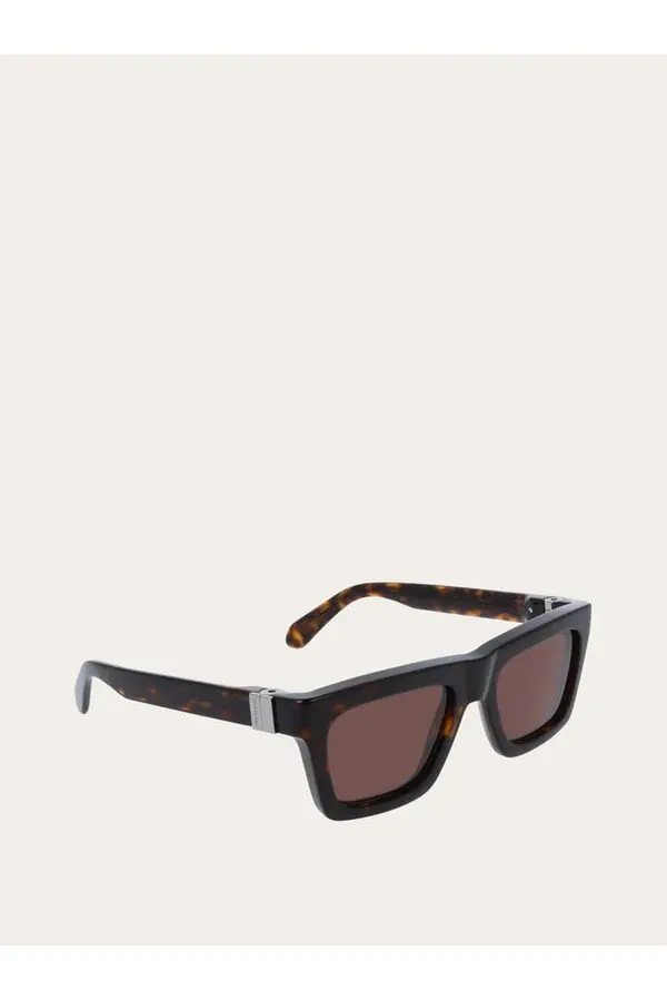 FERRAGAMO Rectangular Sunglasses - Red