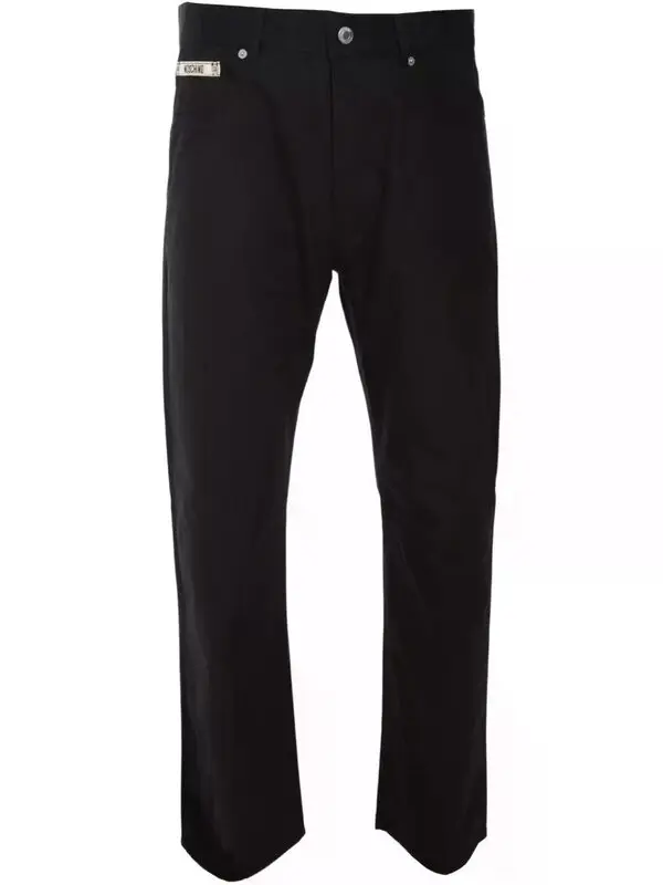 Moschino Straight-leg Trousers - Black