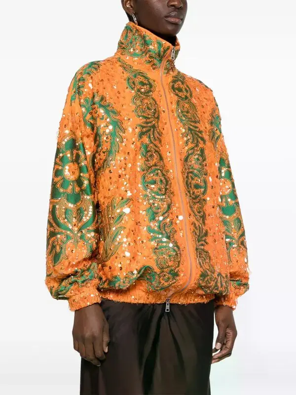 Etro Sequin-embellished Bomber Jacket