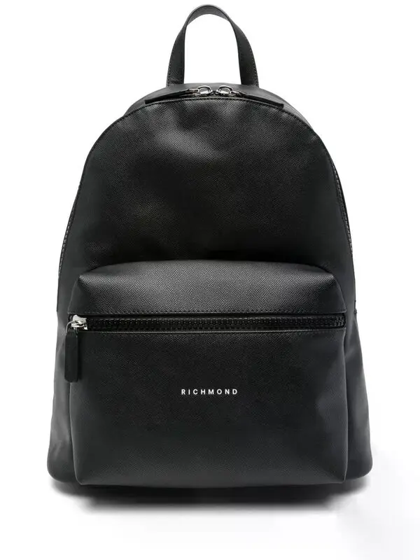 John Richmond Logo-print Backpack