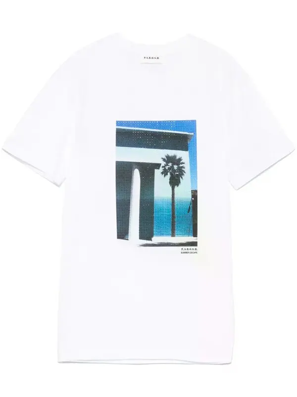 P.a.r.o.s.h Cowall T-shirt - White