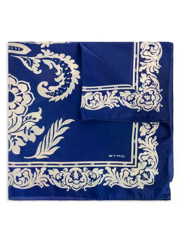 Etro Norma Scarf - Blue