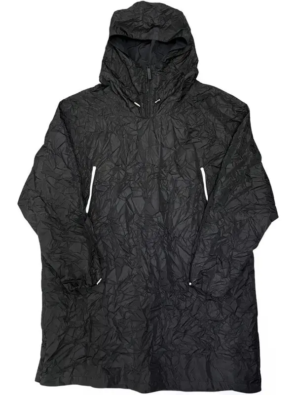 424 Crease-effect Raincoat