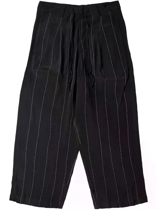 GLASS CYPRESS Pinstripe Trousers
