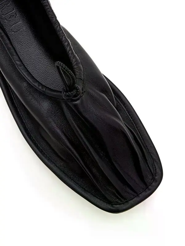 Hereu Puntera Ballerina Flats - Black