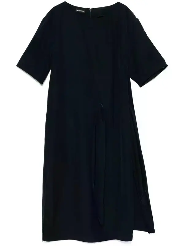 Emporio Armani Side-tie Mini Dress