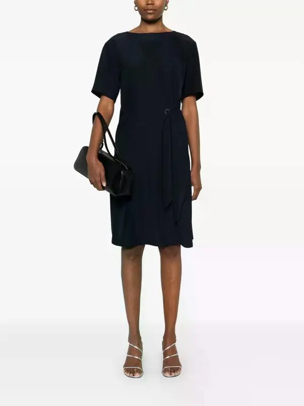 Emporio Armani Side-tie Mini Dress