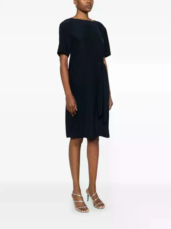Emporio Armani Side-tie Mini Dress
