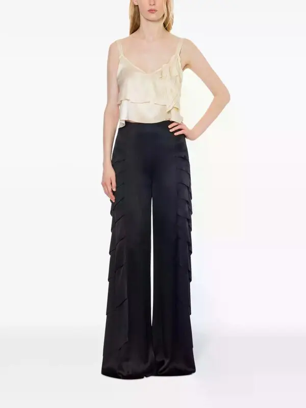 Alberta Ferretti Layered-panel Trousers