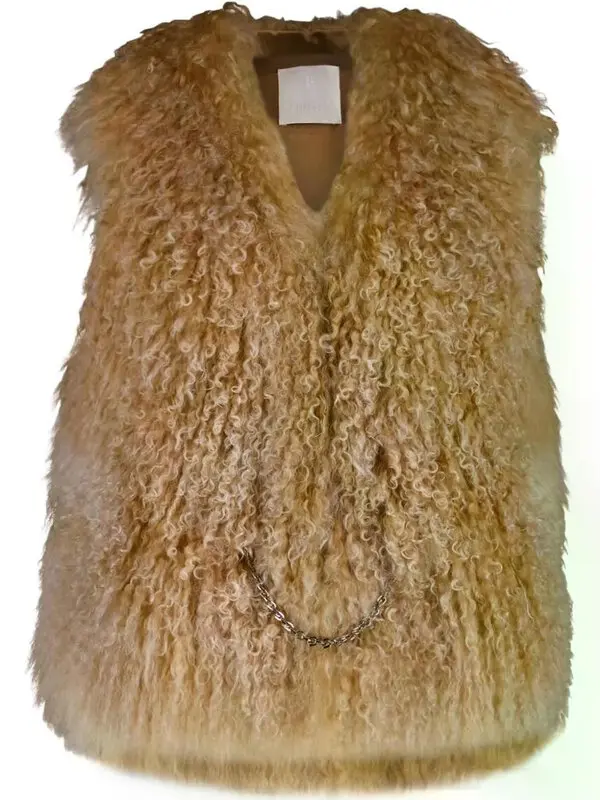 Givenchy Fur Gilet - Neutrals