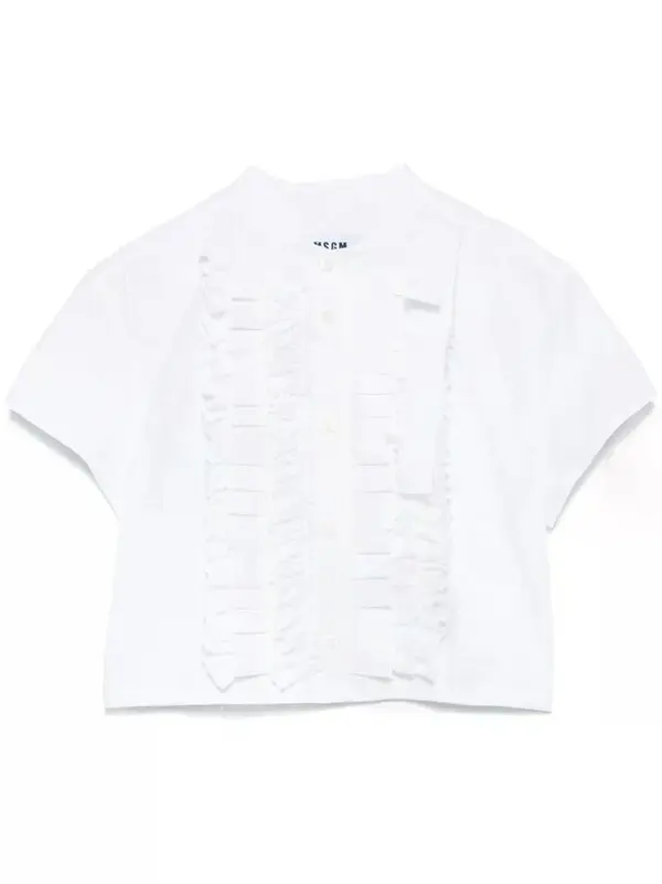 MSGM Ruffled Shirt