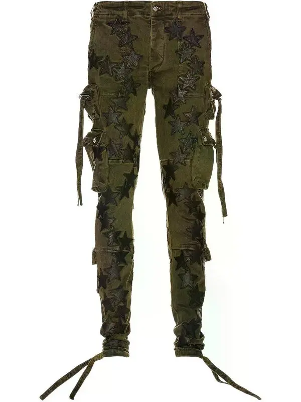 Amiri Chemist Star Tactical Cargo Jeans - Green