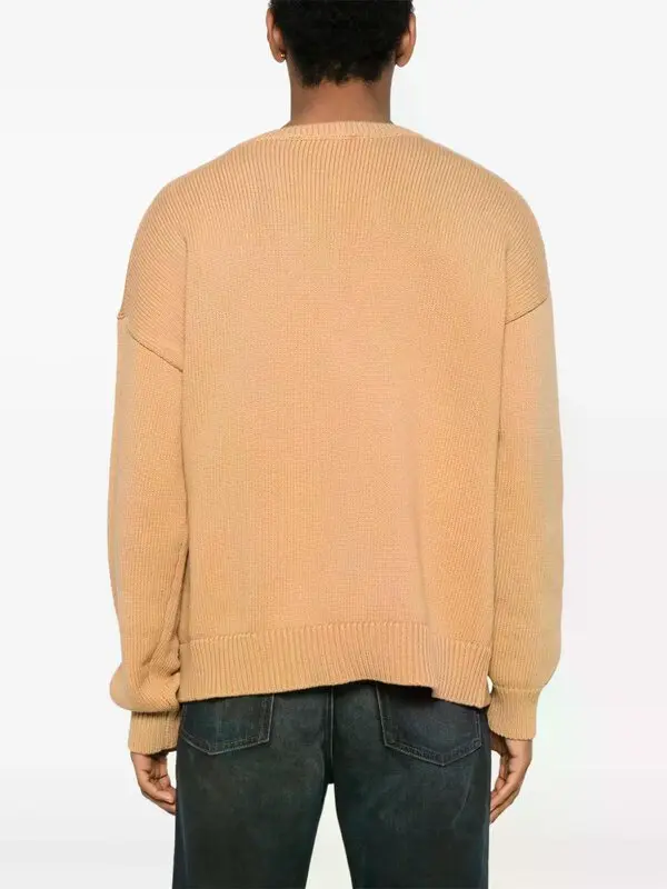ÉTUDES STUDIO Round-neck Cotton Sweater