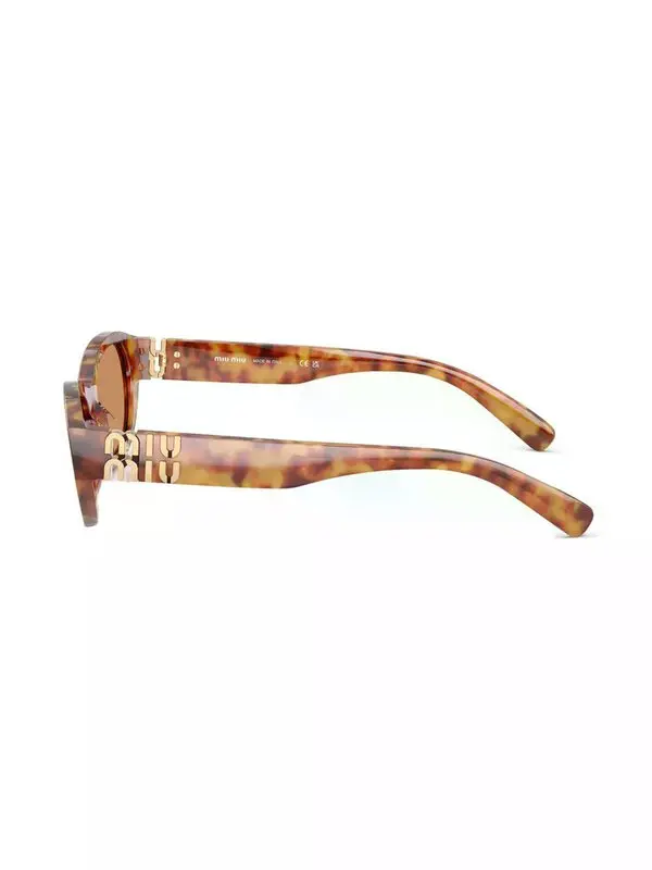 Miu Miu Tortoiseshell Sunglasses - Brown