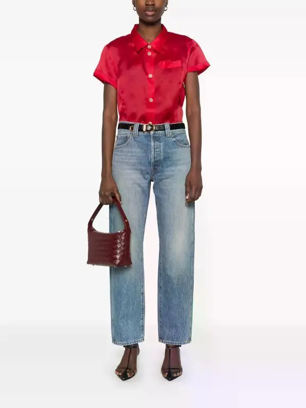 Khaite Keefe Blouse - Red