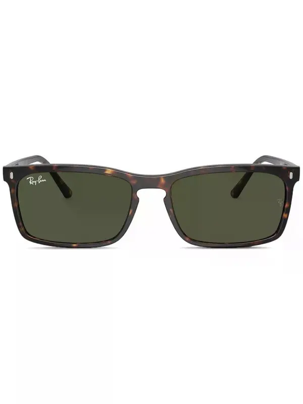 Ray-ban Rectangular Frame Sunglasses - Brown