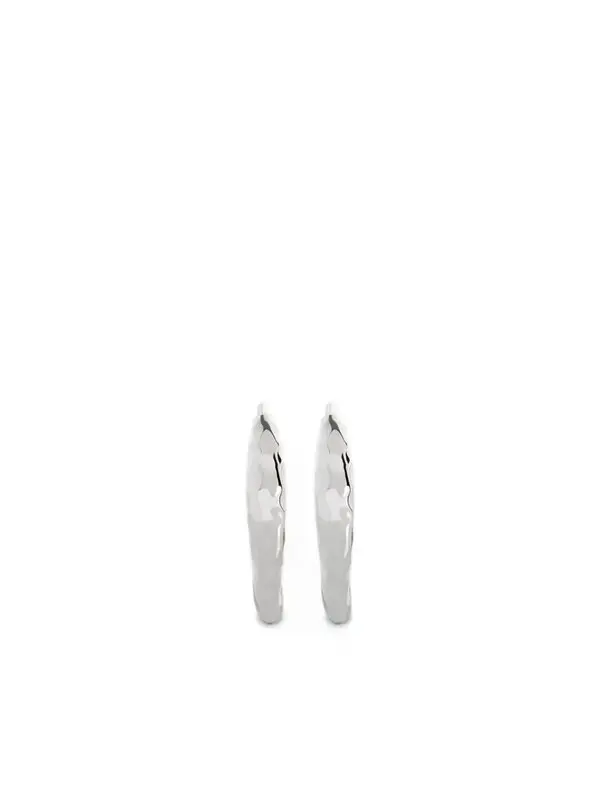 Monica Vinader Siren Hoop Earrings - Silver