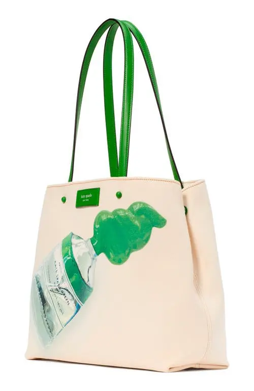 Kate Spade New York Medium Print Canvas Tote