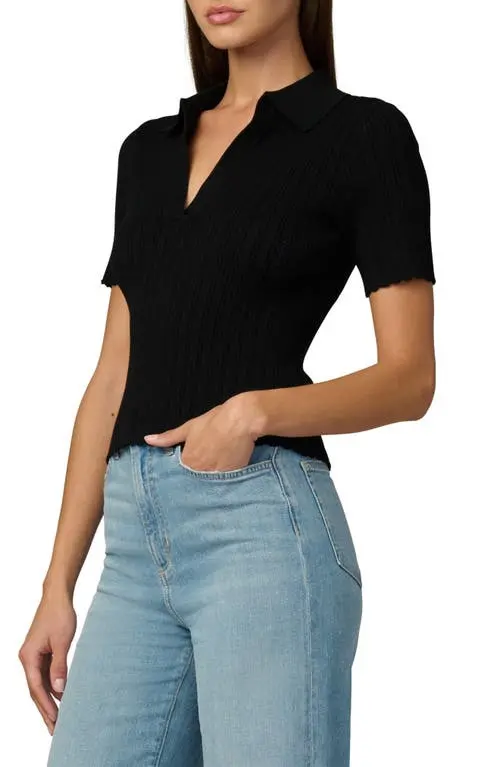 Joe's Jeans The Jess Pointelle Polo Sweater
