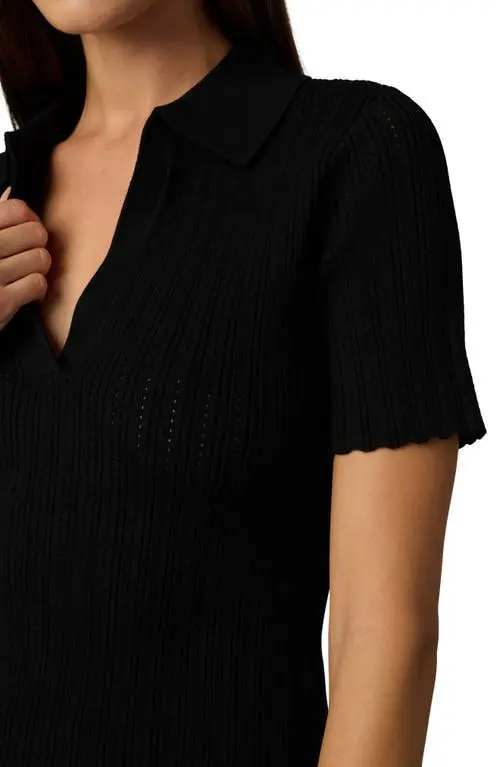 Joe's Jeans The Jess Pointelle Polo Sweater
