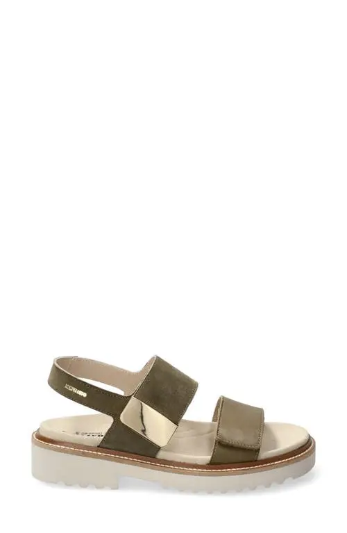 Mephisto Violane Platform Sandals - Lichen