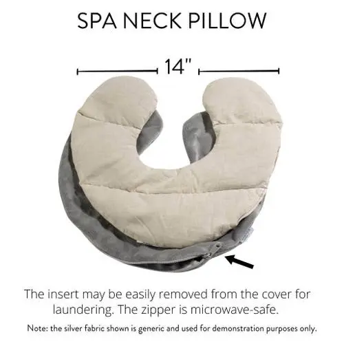 SONOMA LAVENDER Eucalyptus Neck Pillow - Silver Fox