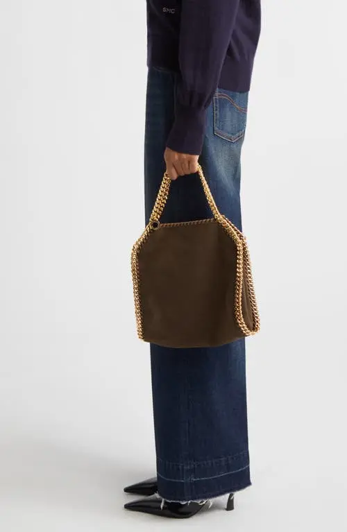 Stella McCartney Mini Falabella Crossbody Bag - Moka