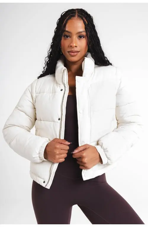 VITALITY Convertible Puffer - Oat