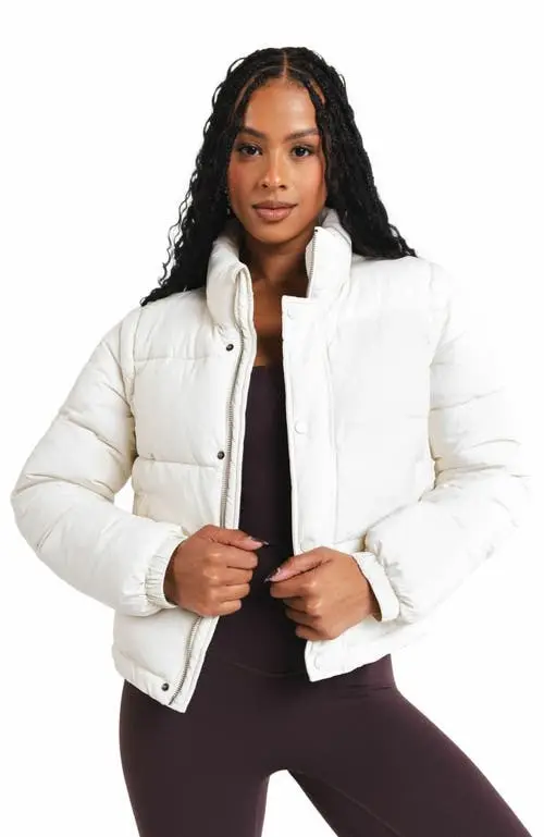 VITALITY Convertible Puffer - Oat