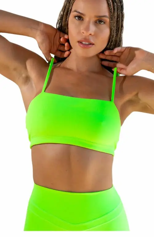 VITALITY Pulse Bandeau Bra - Neon Green