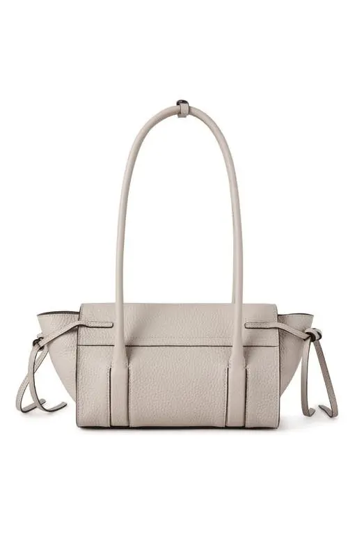 Mulberry Mini Soft Bayswater Grained Leather Satchel