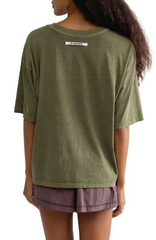 Free People Tackle Cotton T-shirt - Terrain