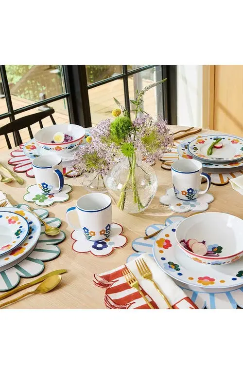 MISETTE Set Of 4 Floral Mugs