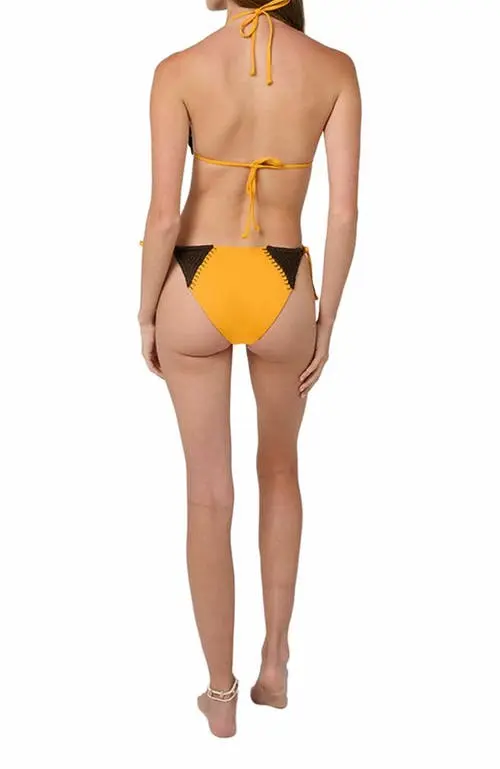 WeWoreWhat Crochet Side-tie Bikini Bottom