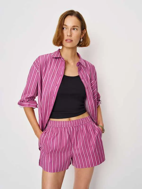 REFORMATION Miles Short - Pink