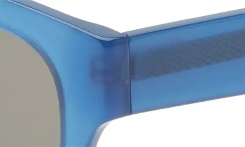 Eyebobs Square Frame Polarized Sunglasses - Sapphire Blue/ Grey