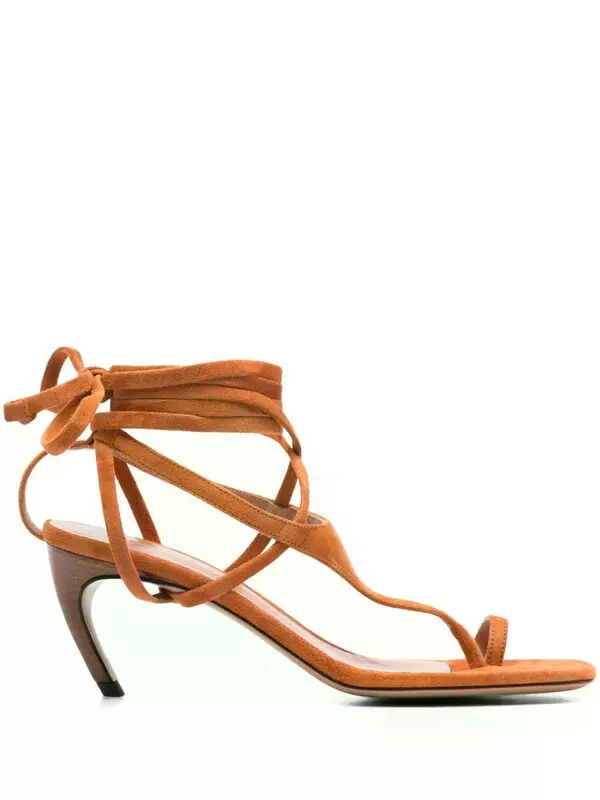 Attico 65mm Nova Sandals - Brown