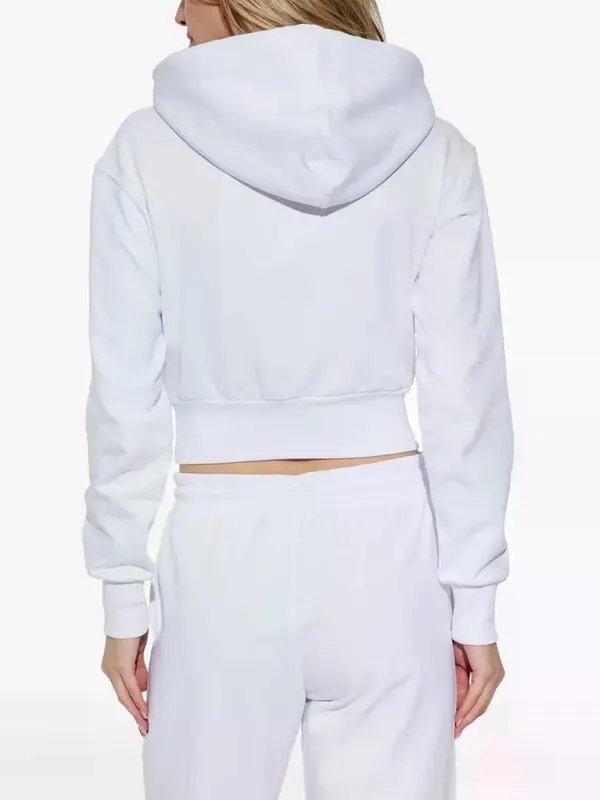 Versace Cotton Hoodie - White